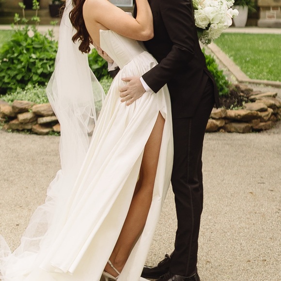 Sarah Seven | Dresses | Sarah Seven Morrison Wedding Gown | Poshmark